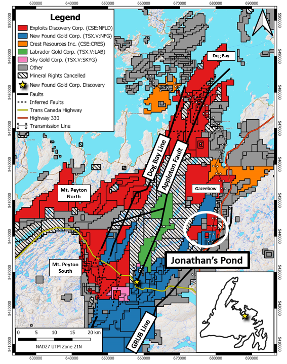 Exploits Discovery Corp. Extends Gold Bearing Quartz Vein to 250 Meter ...